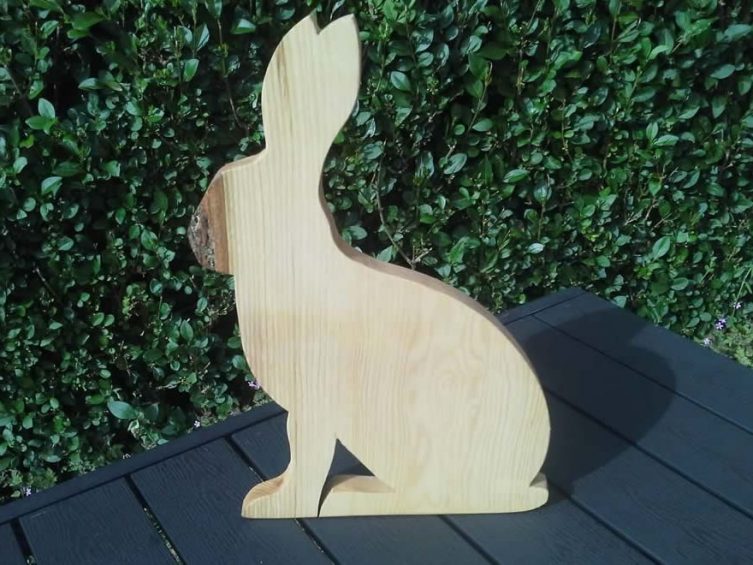 Hardwood Hare Cheese / Breadboard. Oak - Wild Wood Gifts | Handmade Oak ...