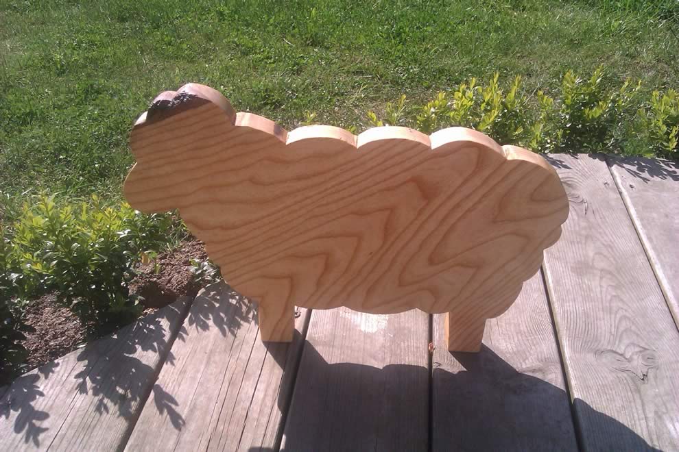 Hardwood Sheep Cheese / Breadboard. Ash - Wild Wood Gifts | Handmade ...